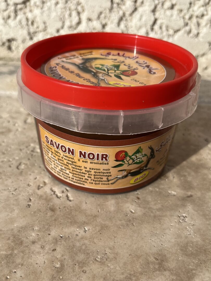 Savon noir beldi à la fleur d’oranger du Maroc - Le Jardin de Morjane